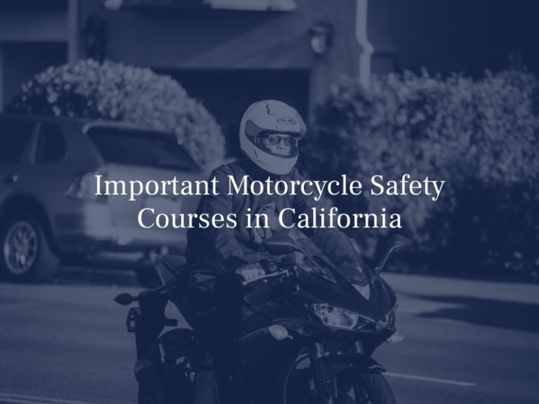 Motorcycle Safety Courses California Riders Should Consider